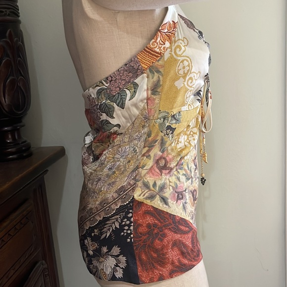 Roberto Cavalli | Tops | Gorgeous Silk Roberto Cavalli Sz 44 Made In ...